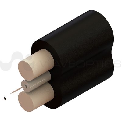 Toneable Flat Drop Indoor/Outdoor Simplex Cable - Fiber Optic Network ...