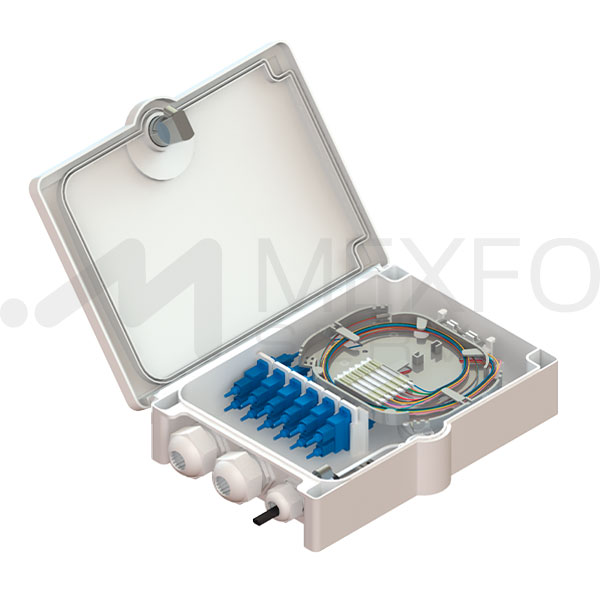 6 Port Fiber Optic Pro Terminal Box